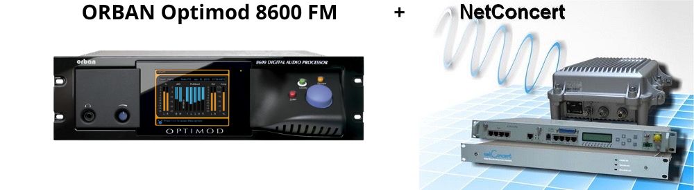Best Deals: BUNDLE +ORBAN Optimod 8600 FM + NetConcert